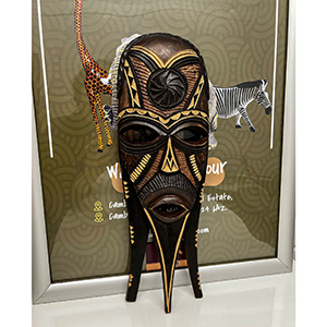 Handcrafted Wooden Mask - Safari Art House Ltd